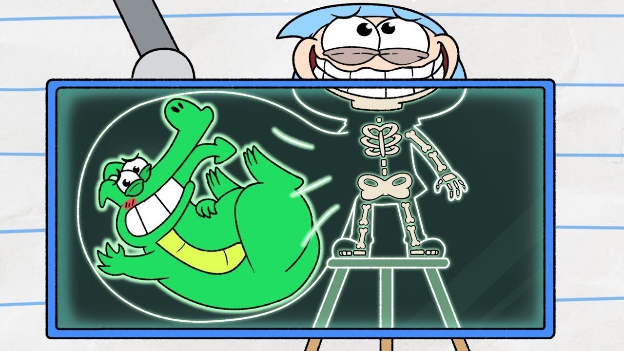 Sneaky Dragon X-Ray! | Cartoons for Kids | Boy & Dragon Compilations ...