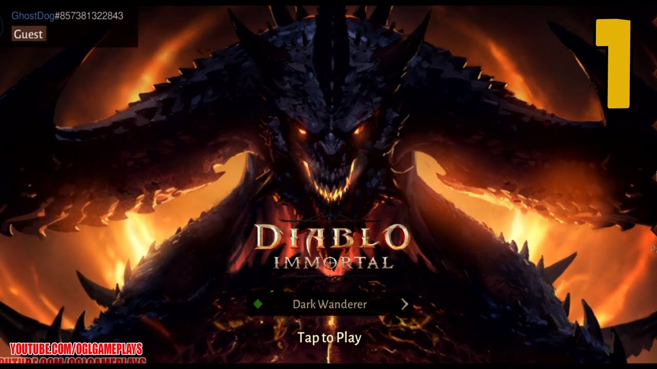 Diablo Immortal - Android/ios Crusader Gameplay Part 1 - YouTube