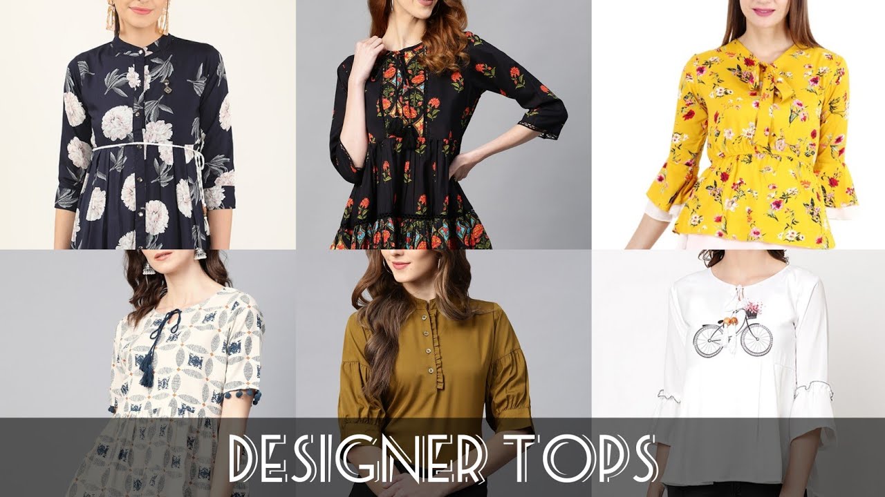Girls Designer Top Collection | Fancy & Stylish Top For Girls | Top ...