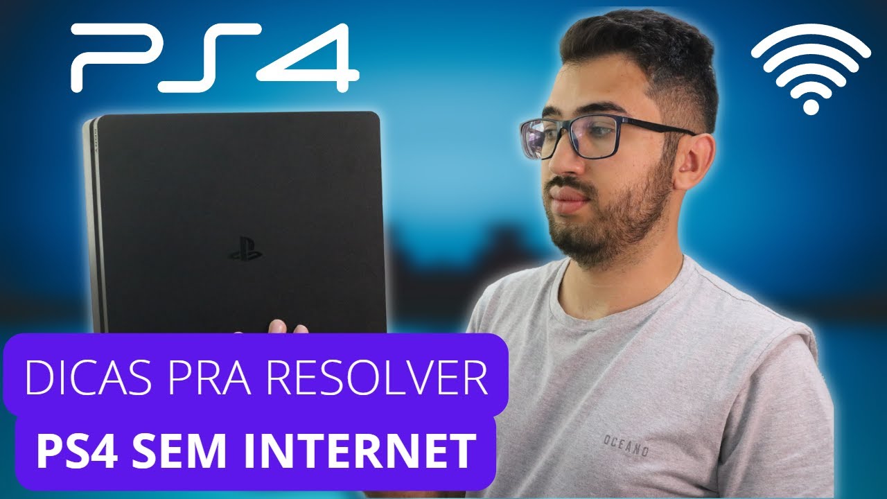 PS4 sem INTERNET/PSN não funciona - Dicas para resolver! (sempre uso ...