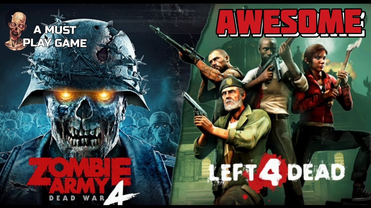 ZOMBIE ARMY 4 LEFT FOR DEAD CHARACTERS - YouTube