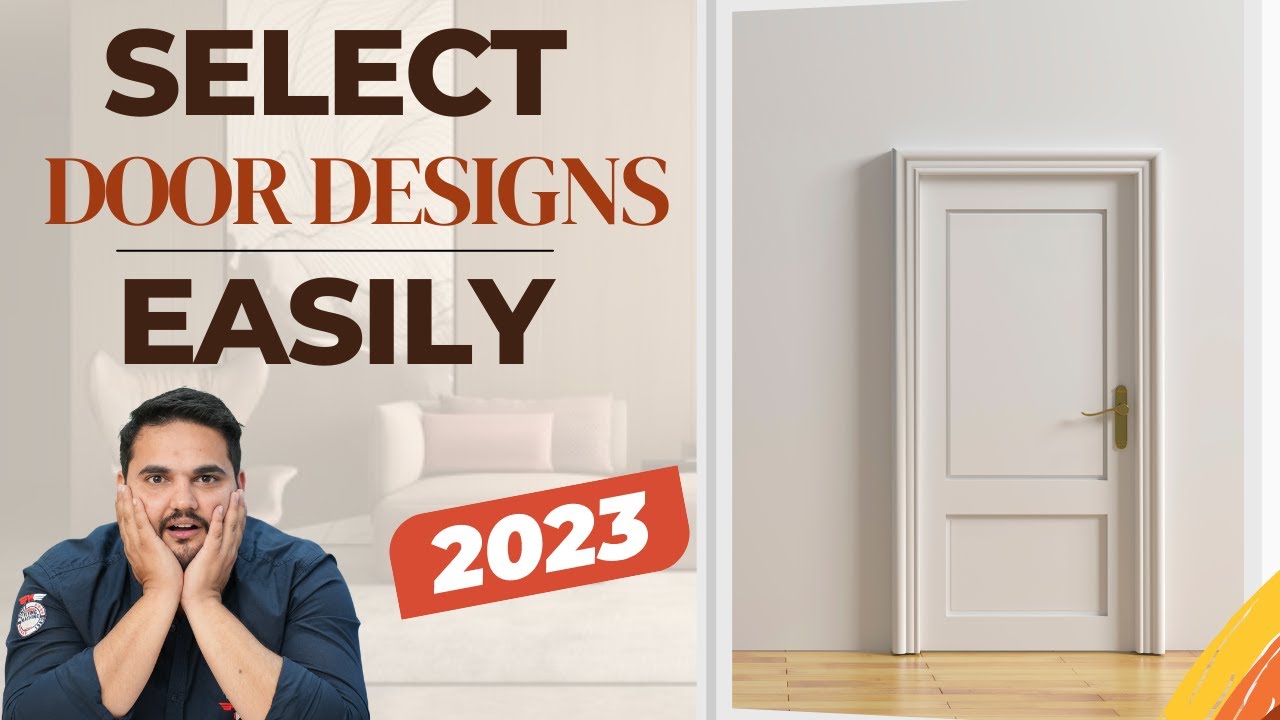 How to select Door Designs for your Home? | Select Door Color Combinations easily with this ...