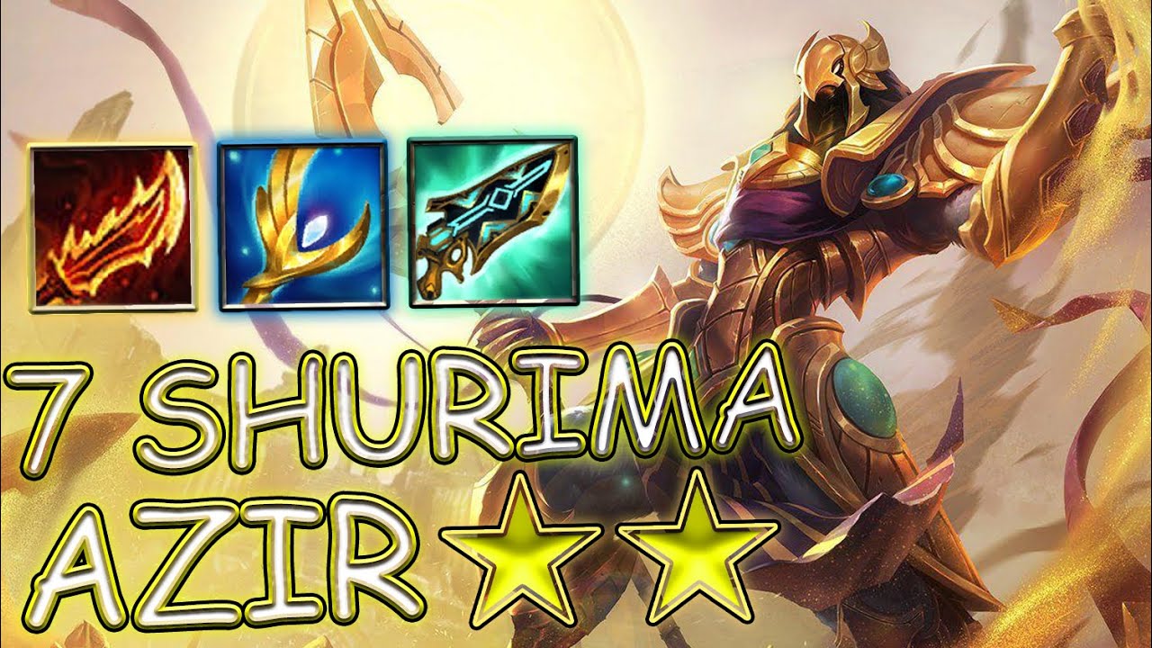 7 Shurima Azir 2 ⭐⭐ Tft Set 9 Youtube