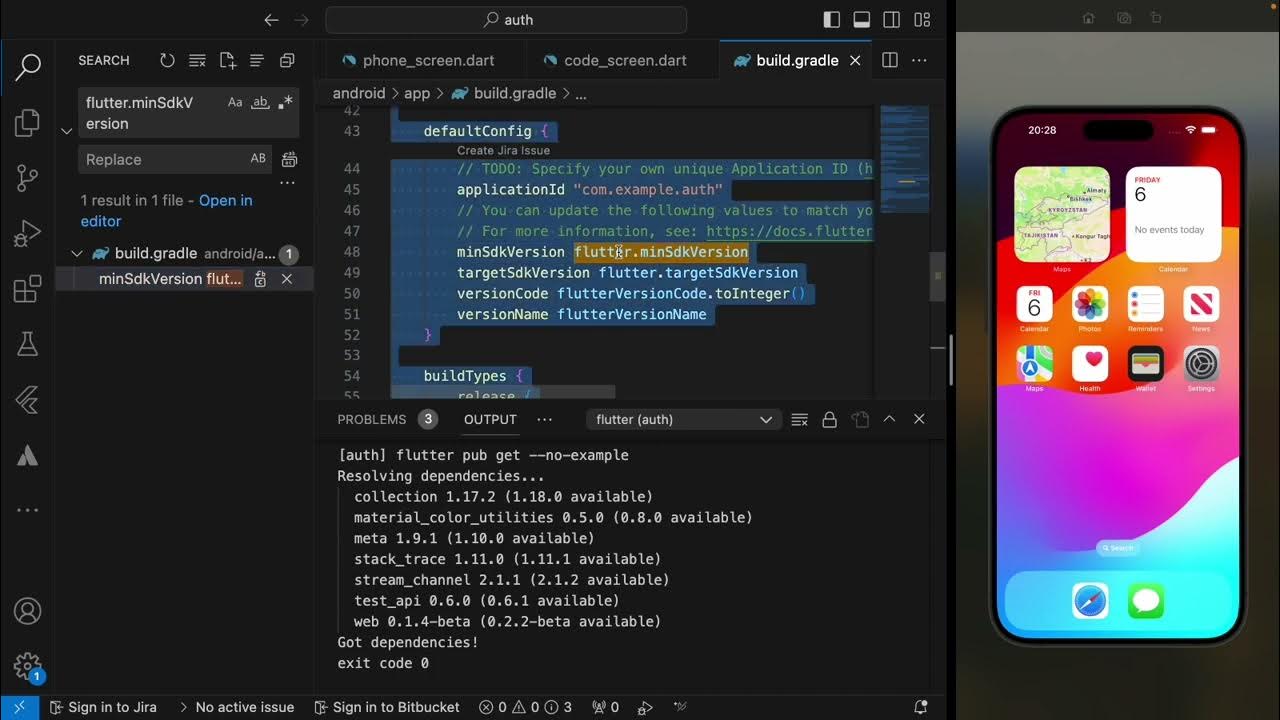Lesson 51. Flutter bloc. part 4(Auth) - YouTube