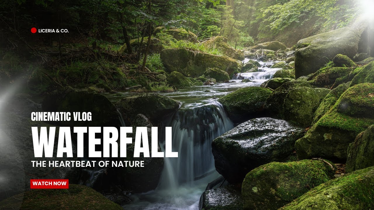 Beautiful place waterfall 😁 - YouTube