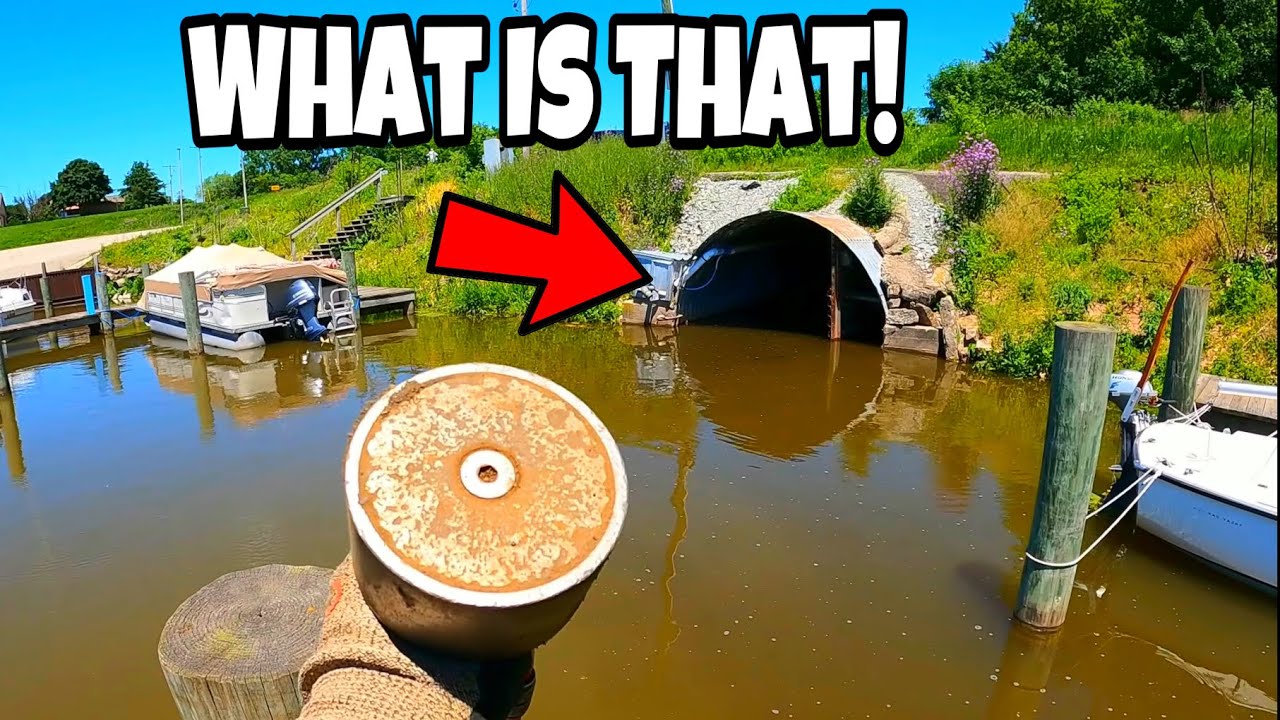 I Found a Deep Hole in Front of This Culvert & It’s STACKED! (Magnet ...