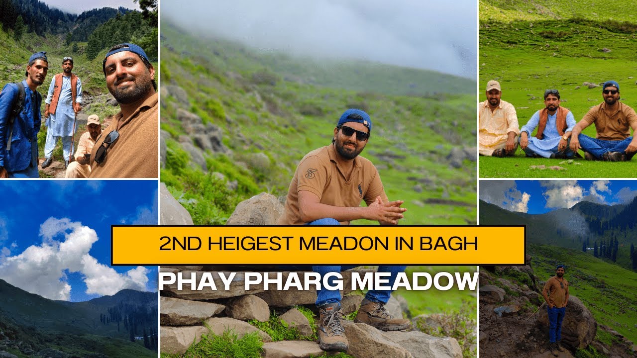Phay Marg Meadows | 2nd Highest Meadow in Bagh, Kashmir | 25 km Hiking ...