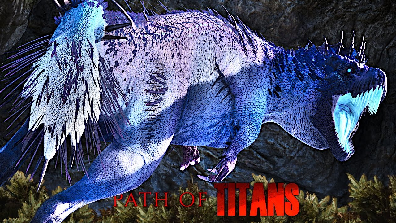 PATH OF TITANS - DER NYCTATYRANNUS, eine BESTIE aus dem ALL! - YouTube