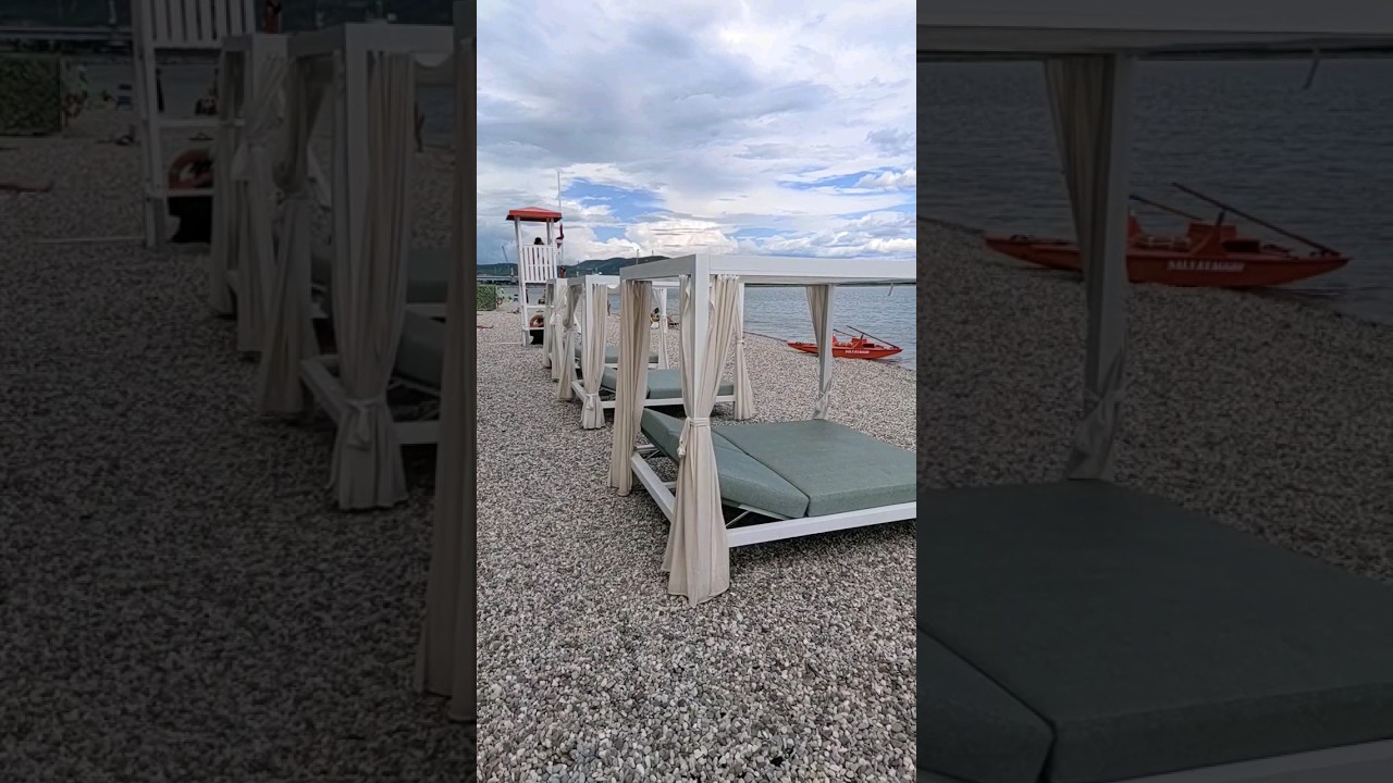 La Spiaggia Marina Monfalcone Italy - New beach #beachlife - YouTube