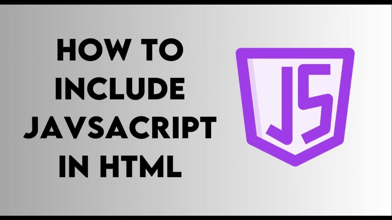 How To Include Javascript File In Html Javascript Tutorial Learn Javascript For Beginners 6100