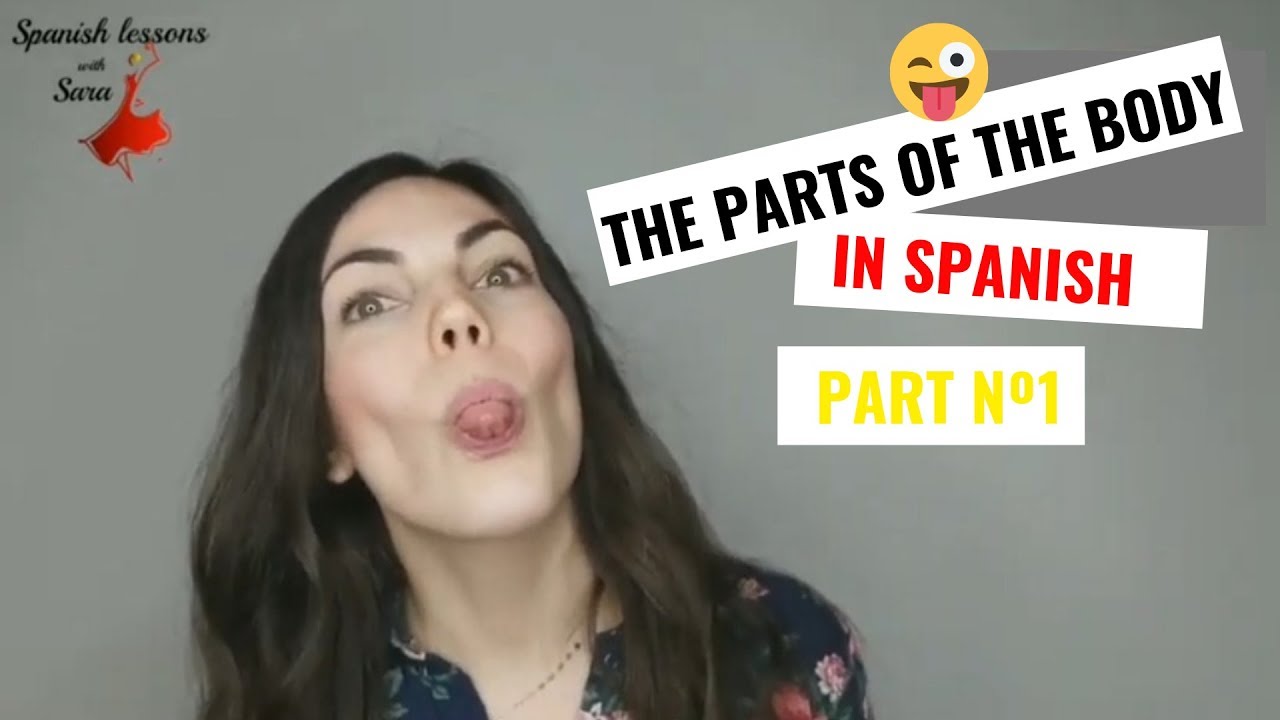 Spanish lesson - How to learn the parts of the body in Spanish? (Part ...
