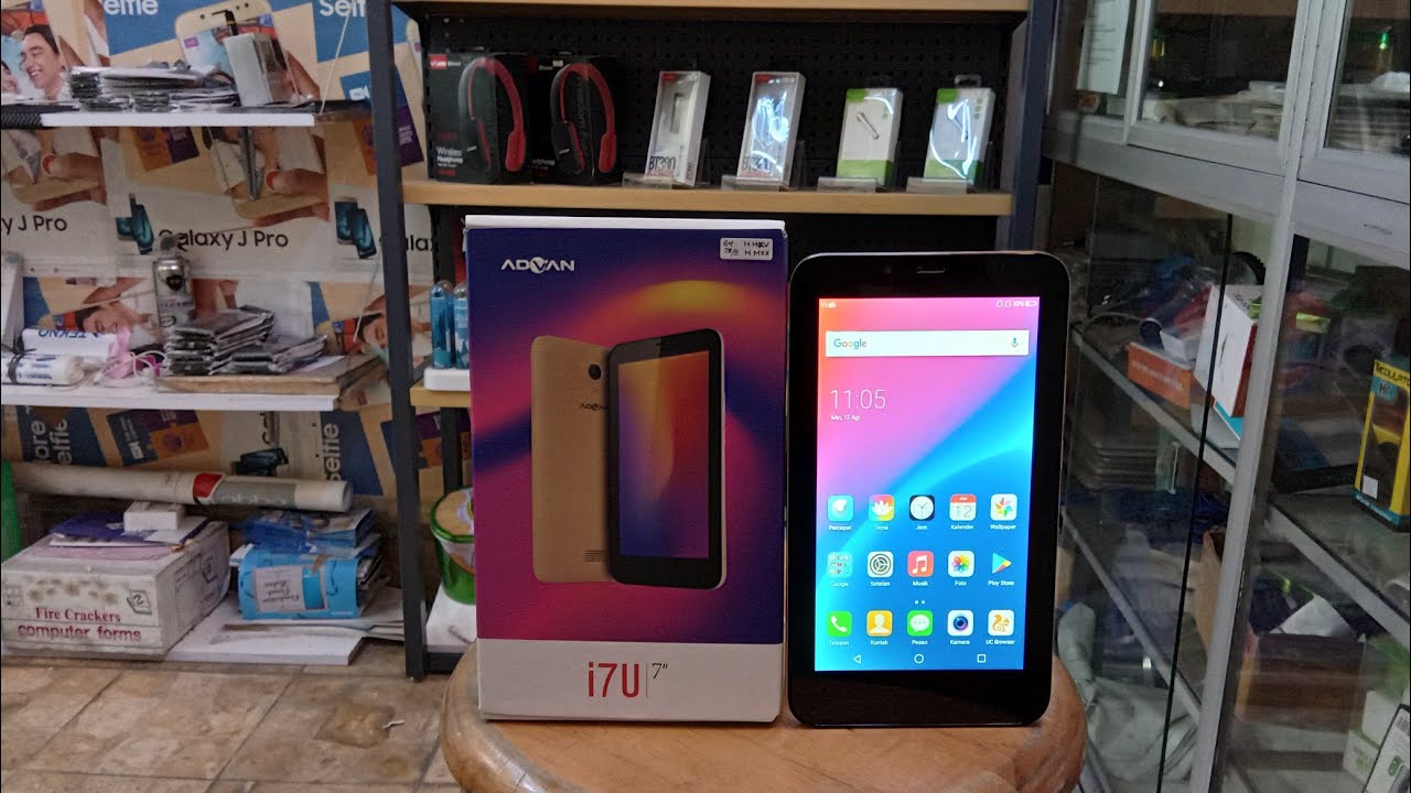 Unboxing & Review TABLET ADVAN i7U Ram 2GBTerbaru 2018 - YouTube