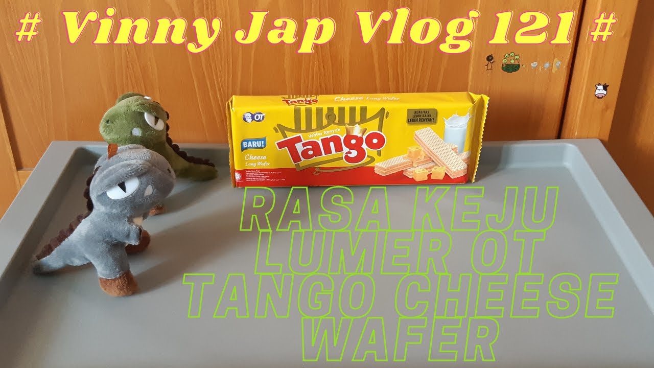 Rasa Keju Lumer OT Tango Cheese Wafer - YouTube