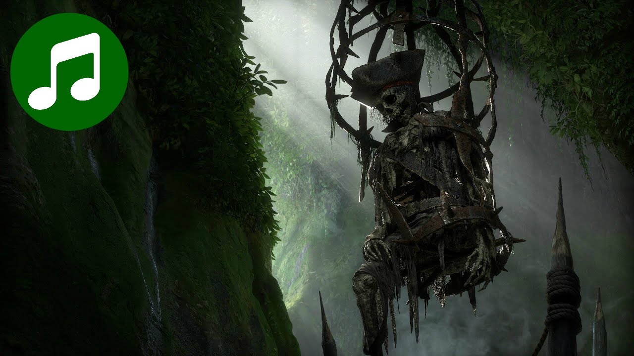 Relaxing UNCHARTED Ambient Music & Ambience 🎵 Dead Man's Cave ...