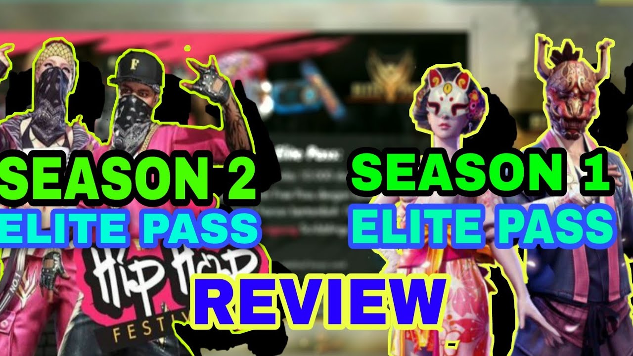 ELITE PASS SEASON 1 AND 2 FULL REVIEW ll HIP-HOP SEASON 1 AND SEASON 2 ...