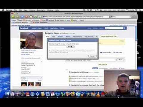 How to Upload a Profile Picture on Facebook - YouTube