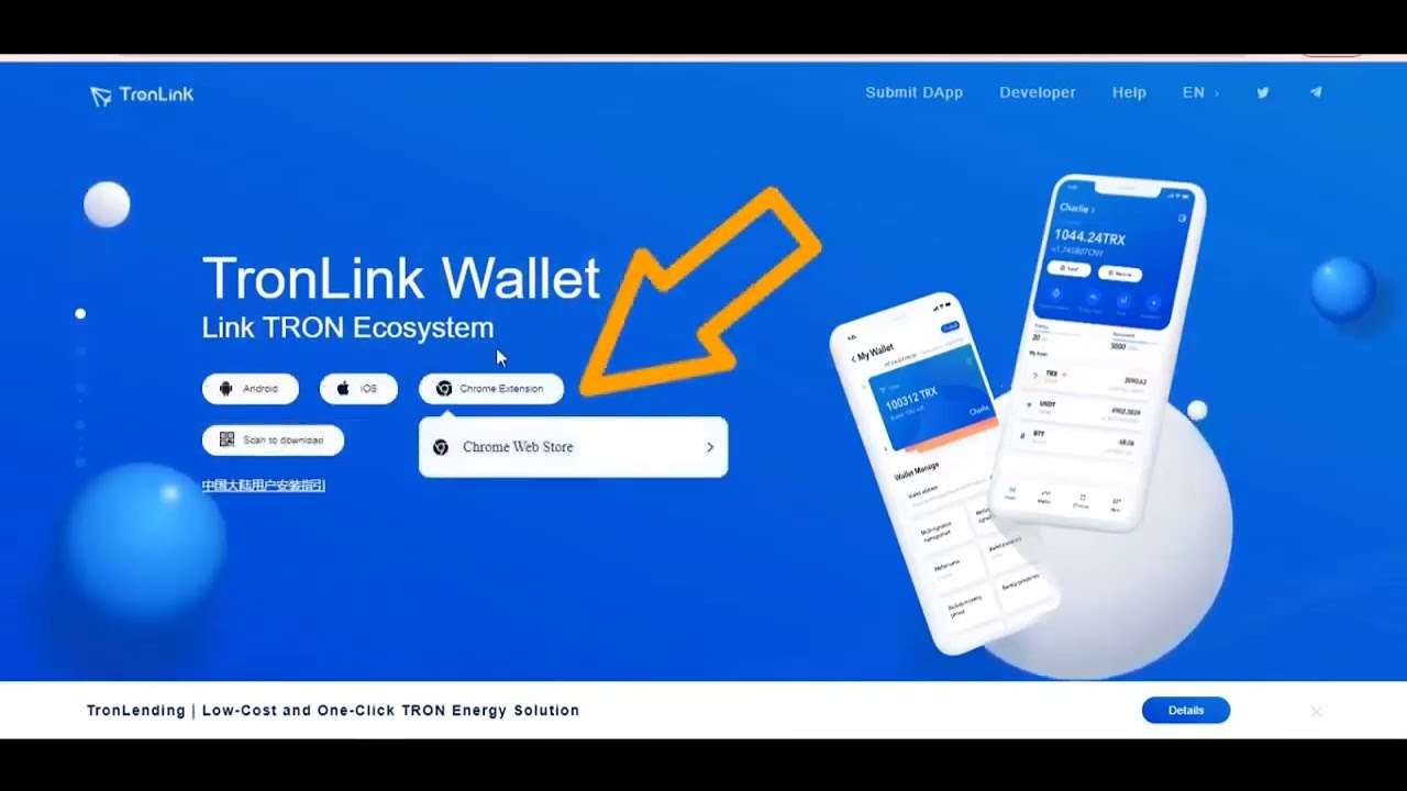 Como Crear tu Billetera Tronlink Wallet en la PC - YouTube