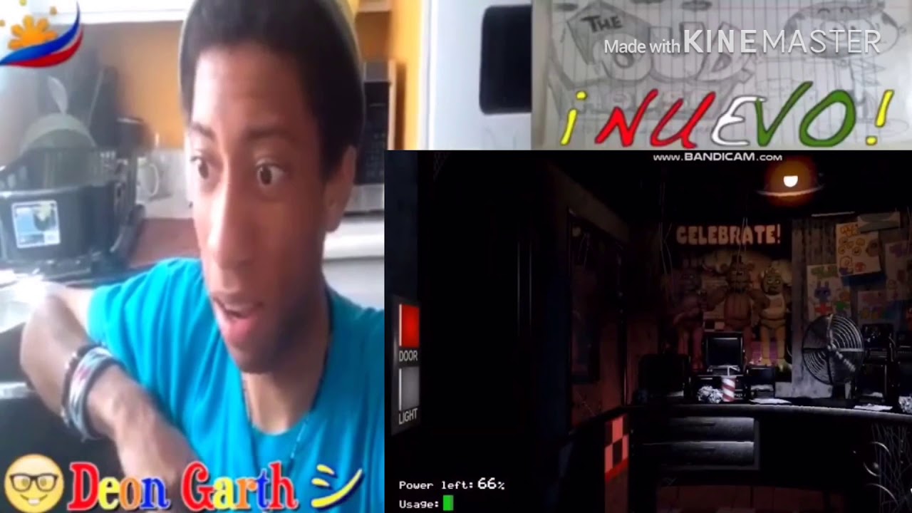 Deon garth playing five nights at Freddy’s and jumpscare - YouTube
