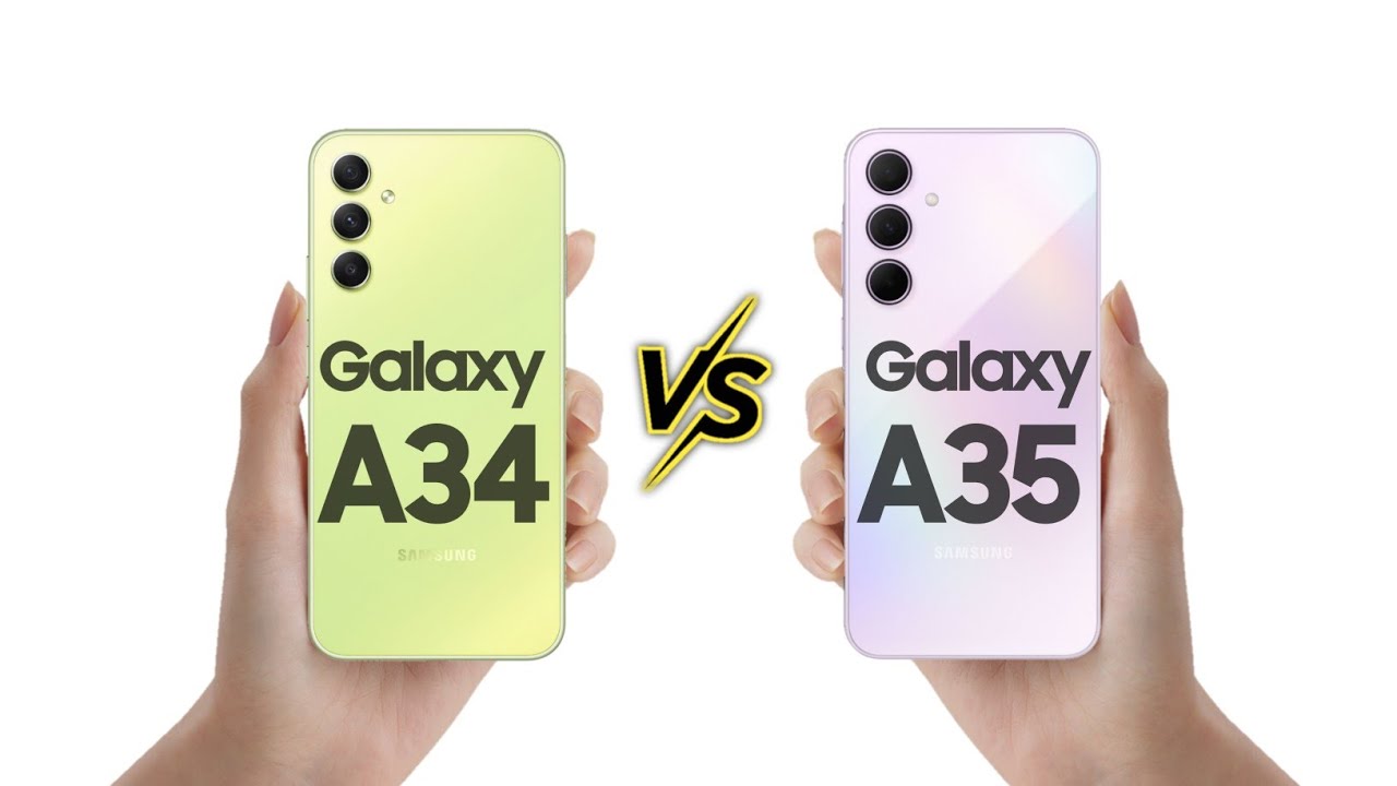 Samsung Galaxy A35 5G Vs Galaxy A34 5G - Full Comparison - YouTube