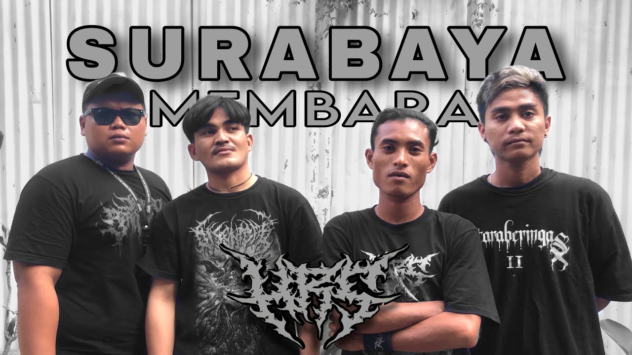 HRS DEATH METAL perform at. SURABAYA MEMBARA - YouTube