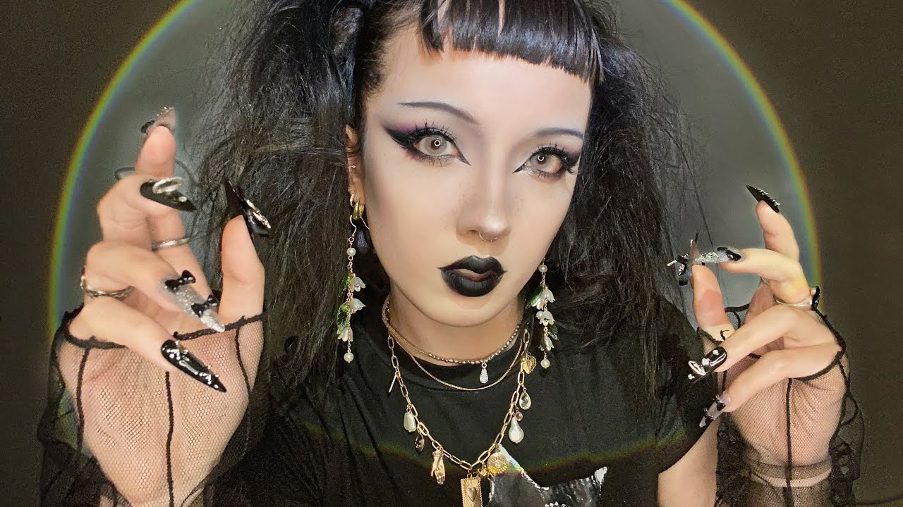 ASMR | Goth Girl at School Has a Crush on You (WLW, ASMR Roleplay ...