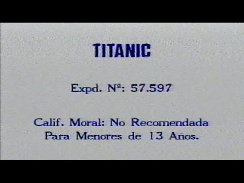 TITANIC (1997) | Intro VHS España - YouTube