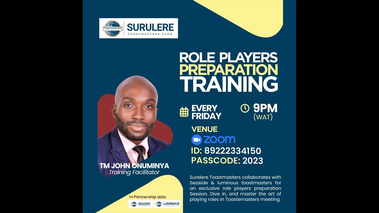 How to play the role of a Speech Evaluator and Table Topics Evaluator ...