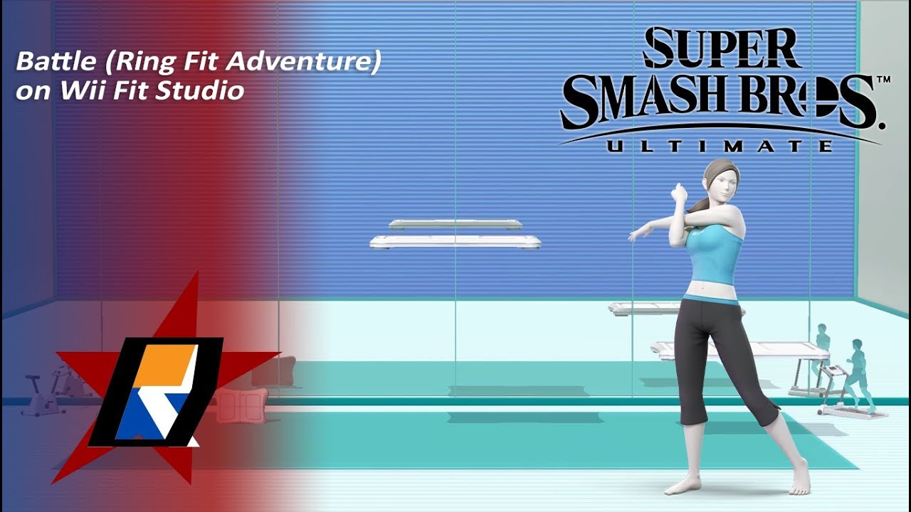 Smash Ultimate Custom BGMs #92- Battle (Ring Fit Adventure) on Wii Fit ...