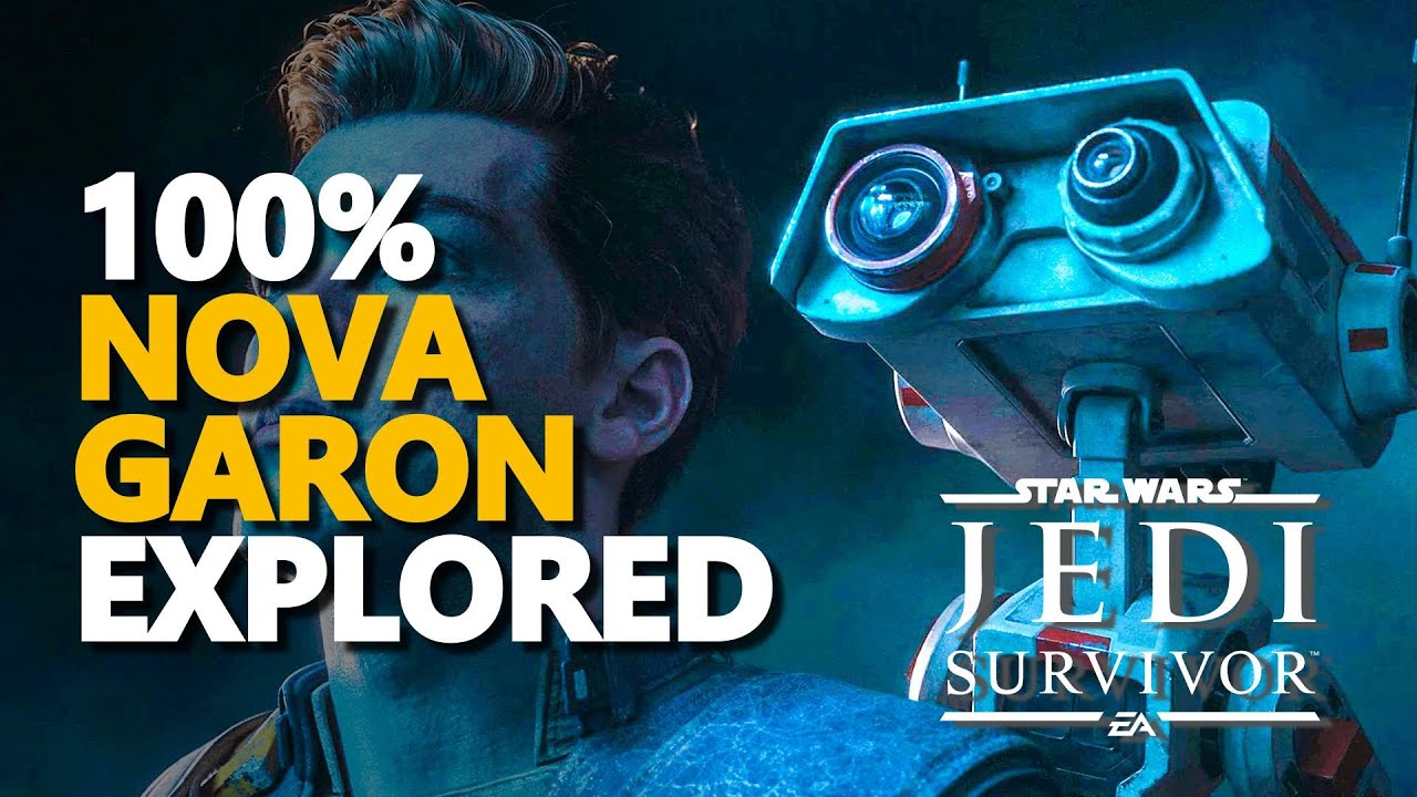 Nova Garon 100% Explored Star Wars Jedi Survivor - YouTube