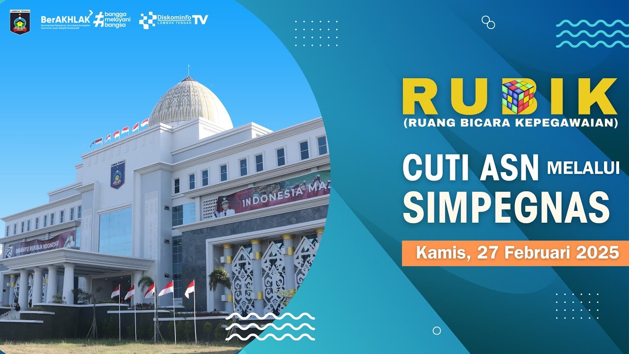 RUBRIK (RUANG BICARA KEPEGAWAIAN) Episode 1, "Cuti ASN Melalui ...