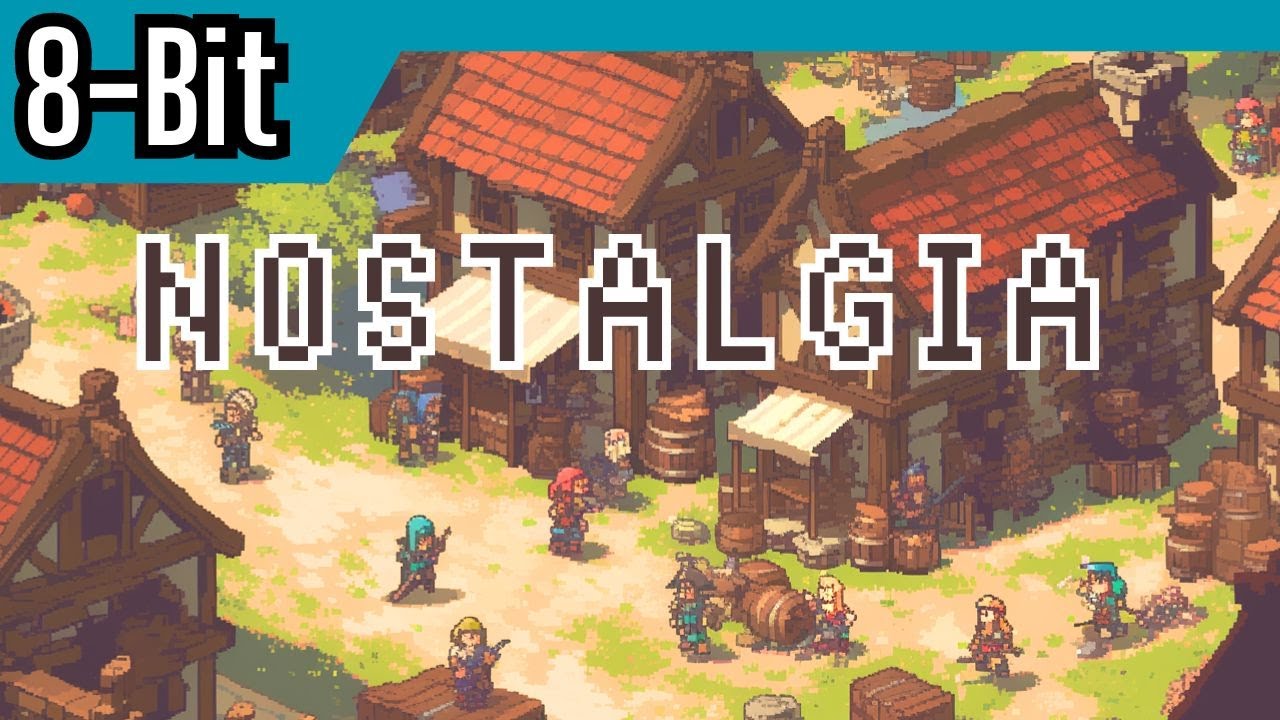 【フリーBGM】ファミコンRPGの街で流れていそうなBGM ～Nostalgia～【8-Bit・ほのぼの・チップチューン・レトロ・80年代】 - YouTube
