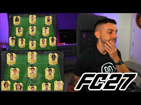 DjMaRiiO HACE LAS MEJORES PLANTILLAS DE FC 27