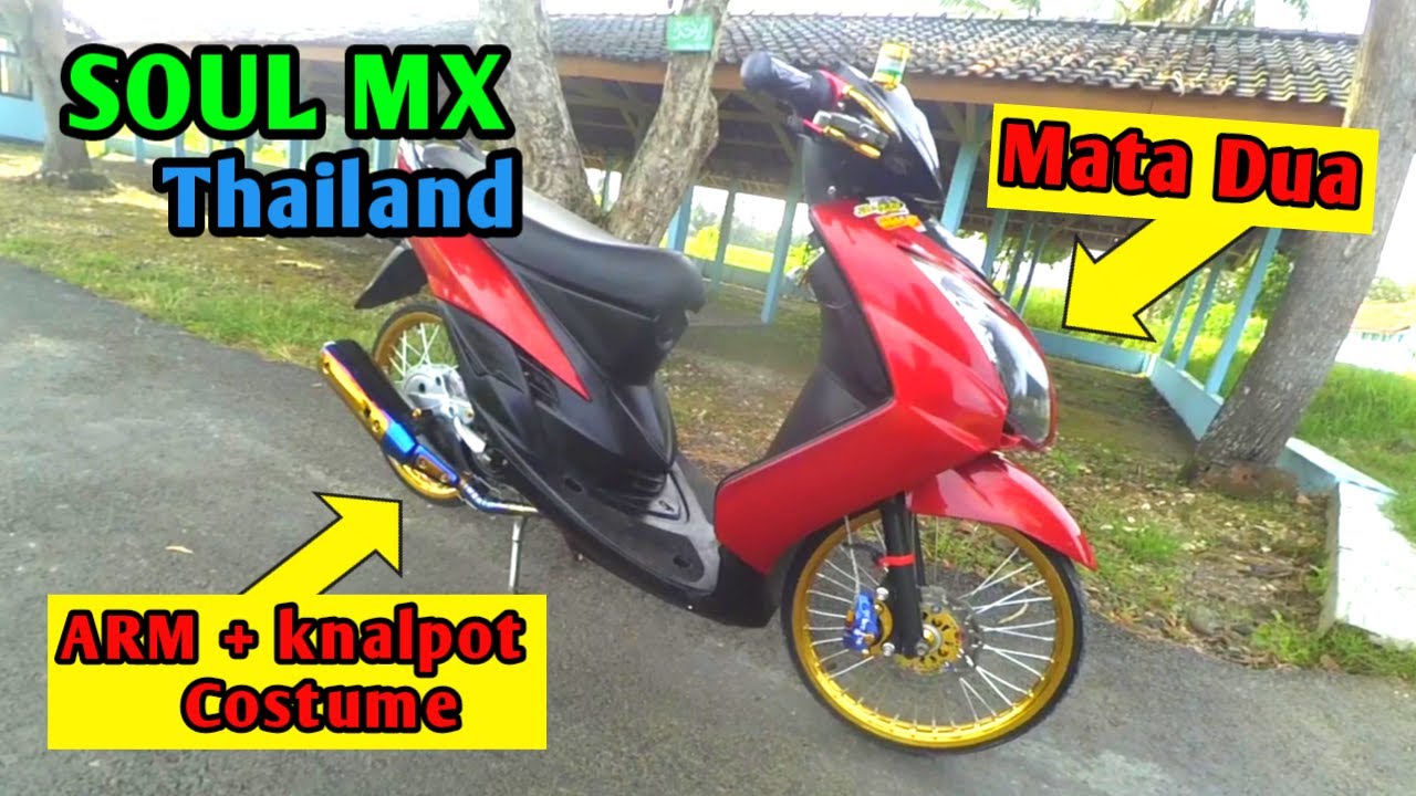 REVIEW MIO SOUL MX THAILAND | SOUL MX THAILOOK TERSIMPLE - YouTube