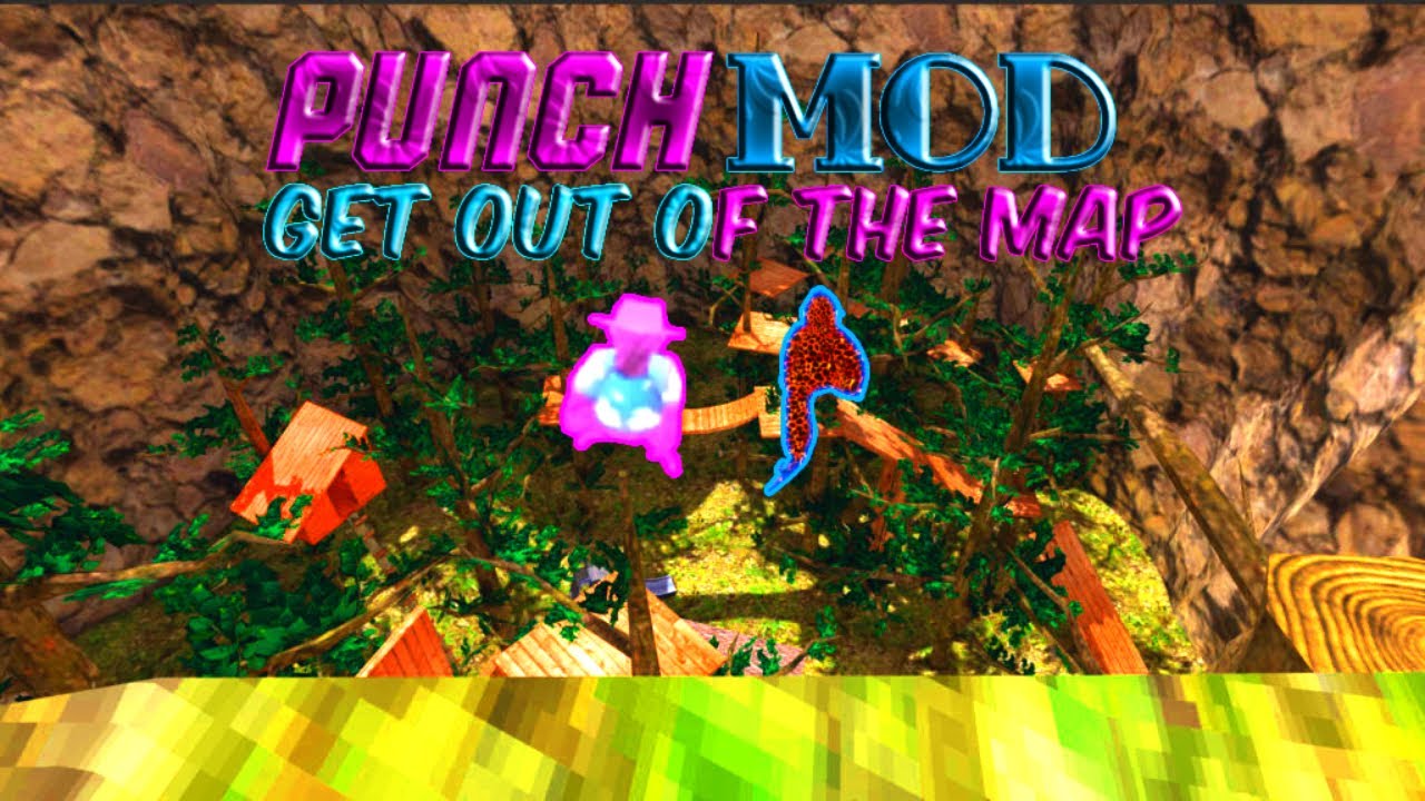 I PUNCHED LRGVR OUT OF THE MAP?!... (Punch Mod) - YouTube