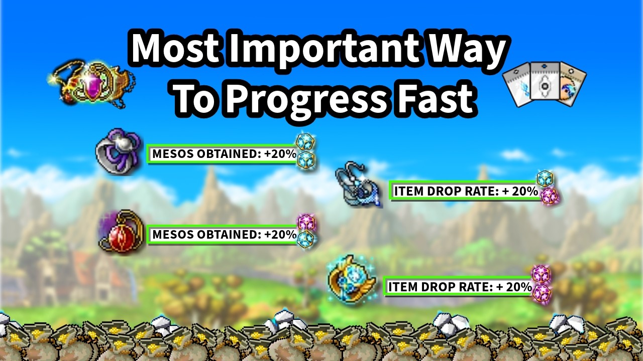 MapleStory Meso and Drop Gear COMPLETE Beginners Guide - How to Get ...
