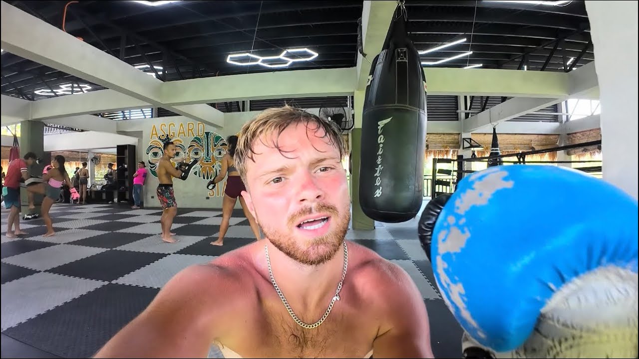 Best Fitness Retreat in Siargao 🏝️ 🇵🇭 | Best gym for Muay Thai 🇵🇭 - YouTube