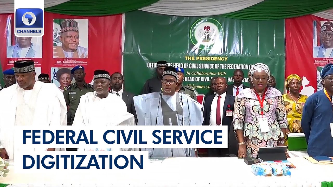 FG Targets Full Federal Civil Service Digitization By 2025 - YouTube