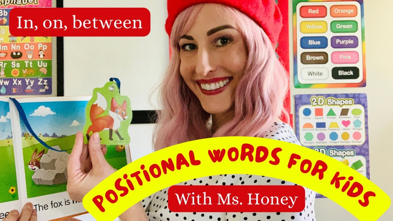 Learn Position words for Preschool and Kindergarten - YouTube