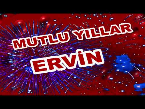 İyi ki Doğdun Ervin İsme Özel Komik Doğum Günü Şarkısı