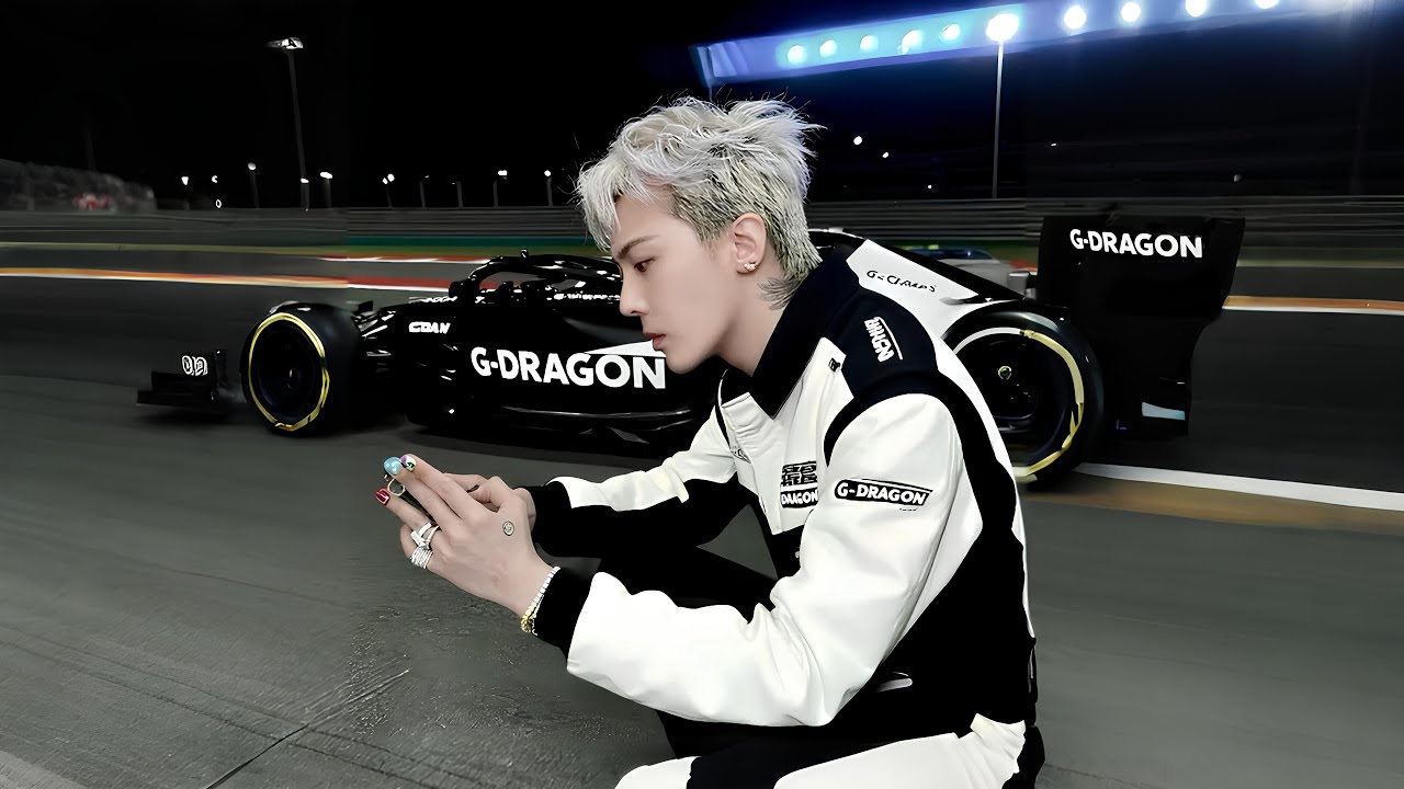 OMG! G-Dragon is Ready to Drive a Formula 1 (F1) car - YouTube