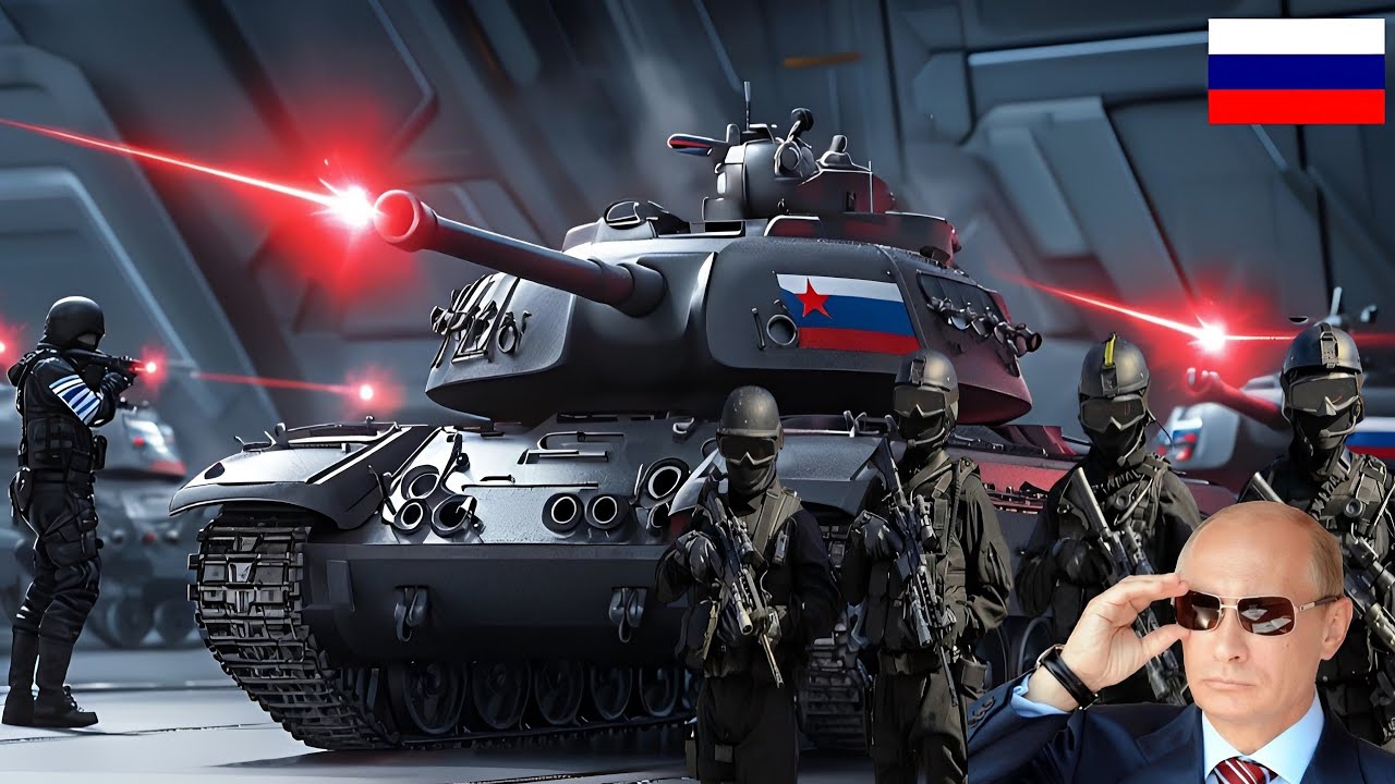 Amazing! Russian Tank Armed with Lasers Destroys Secret Ukrainian ...