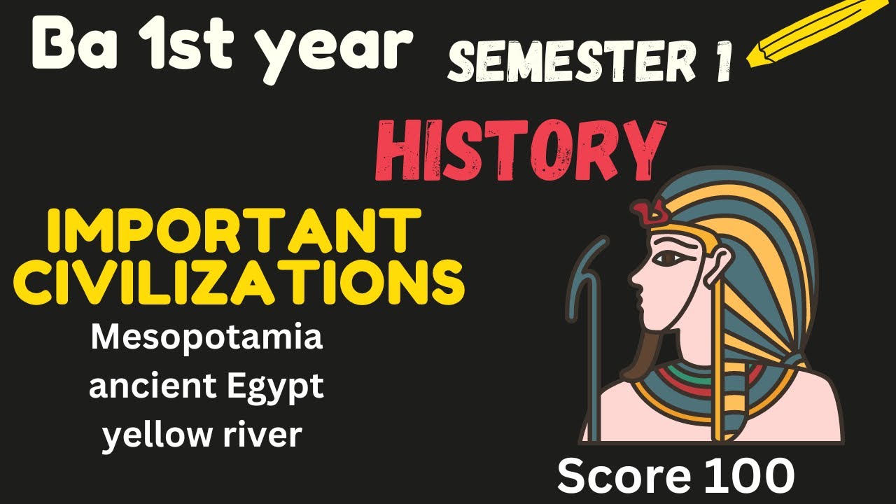 ba 1st year history #ba 1st year history in english#semester history # ...