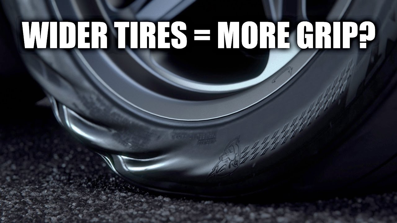 Do Wider Tires Actually Have More Grip Testing 27 Cars YouTube Do Wider Tires Actually Have More Grip Testing 27 Cars YouTube