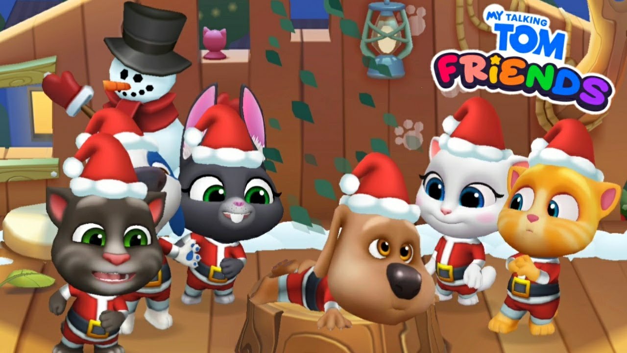 Tree House Fun My Talking Tom Friends Android Gameplay Walkthrough ...