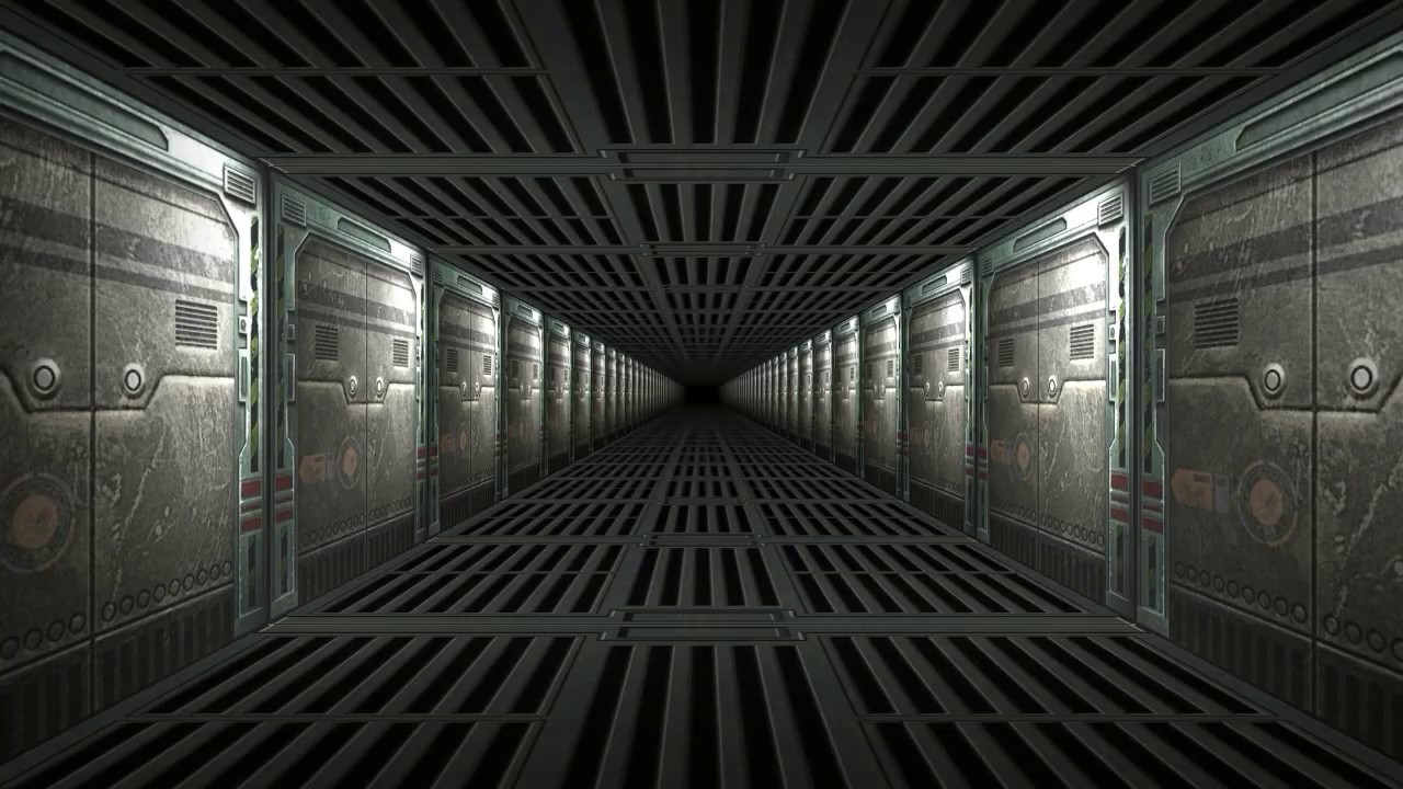 Infinite hallway - YouTube