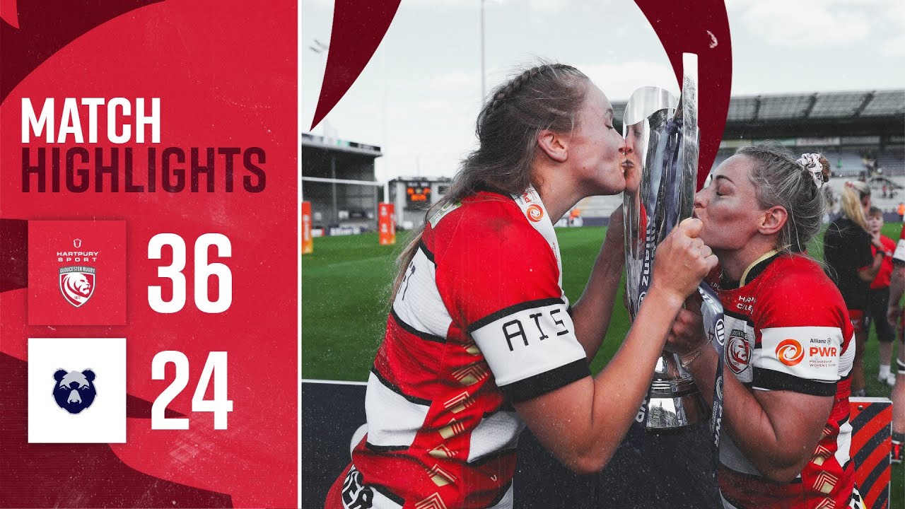 Allianz PWR Final Highlights | Gloucester-Hartpury vs Bristol Bears ...