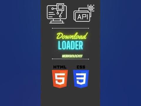 Download loader😍#web#code#development#website#animation#effects#css# ...