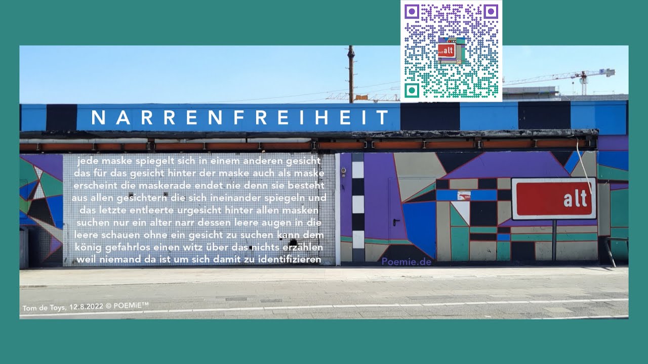 vielf...ALT-Gedicht "NARRENFREIHEIT" am Wehrhahn @ DüsseldorferKünstler ...