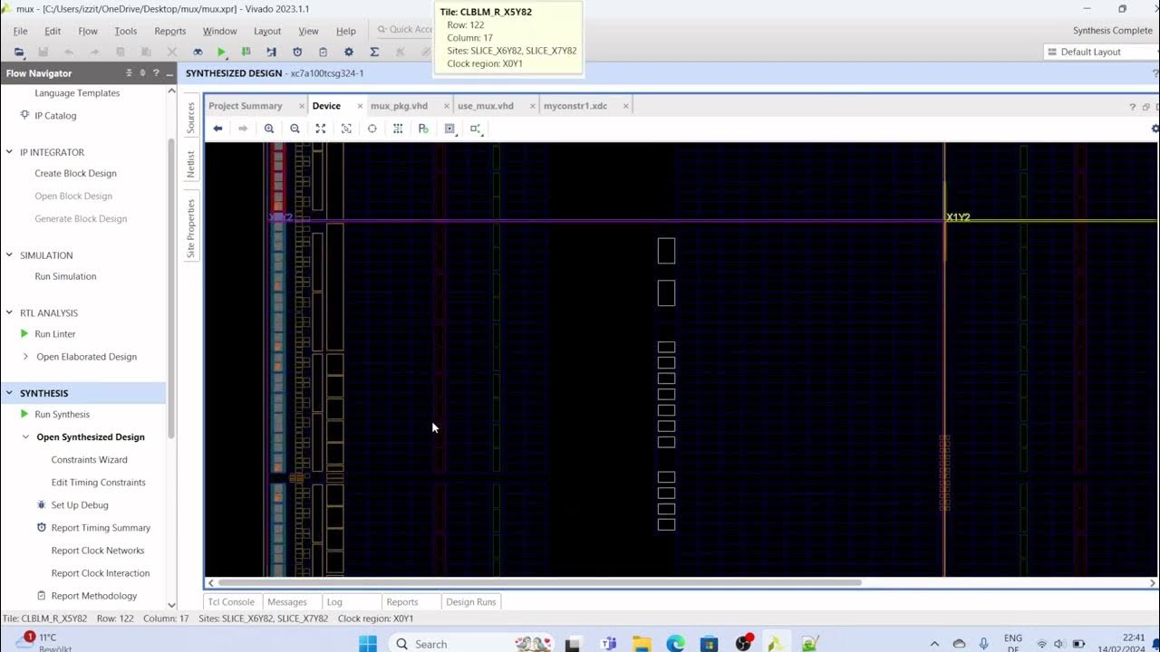 006 Running Synthesis and Implementation in VHDL - YouTube