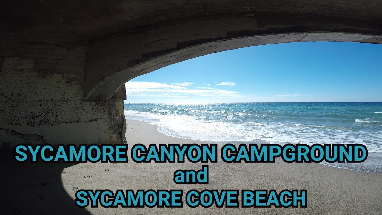 Sycamore Canyon Campground - Sycamore Cove Beach - YouTube